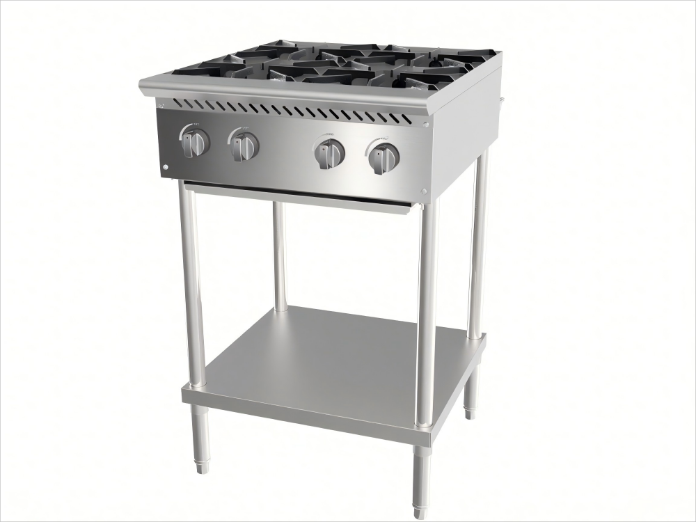 4 Open Burner (Gas hob cooker)-Kitch Hospitality Technology Co., Ltd.